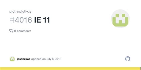 Ie 11 · Issue 4016 · Plotlyplotlyjs · Github