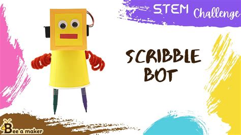 Scribbling Robot Drawbot Diy School Project Science Project