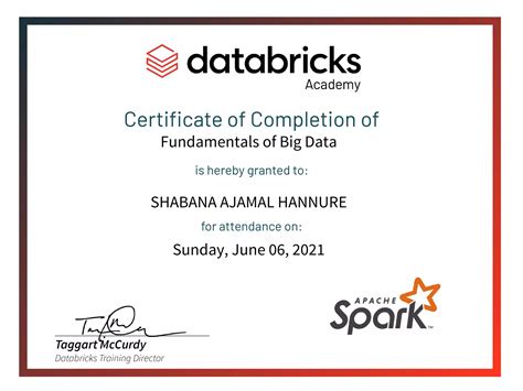 Databricks Certificate Big Data Ppt