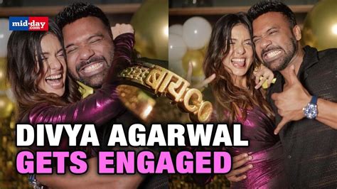 Divya Agarwal Gets Engaged To Restaurateur Apurva Padgaonkar On Her