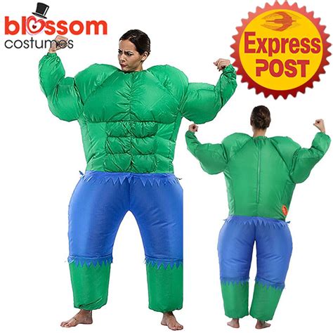 Incredible Hulk Costume Men