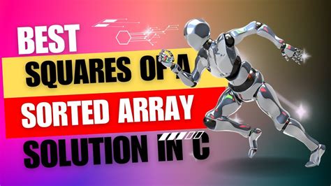 Squares Of A Sorted Array Using C Leetcode Viral Youtube
