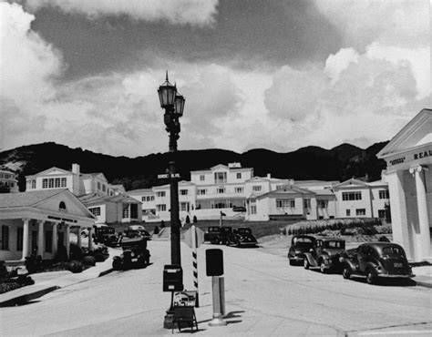 Historical Los Angeles Usa Sunset Boulevard Los Angeles 1939 In