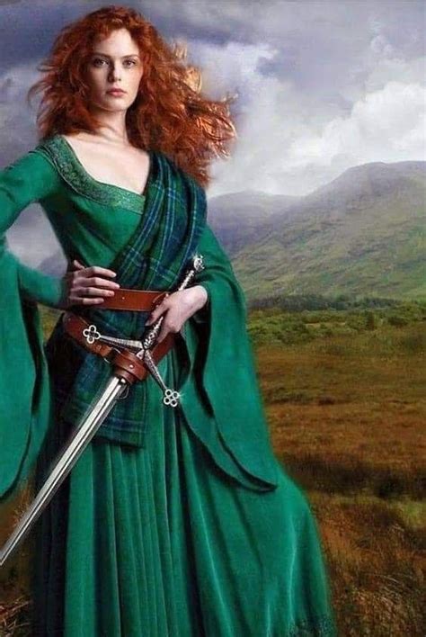 In The Highlands With A Claymore Pic