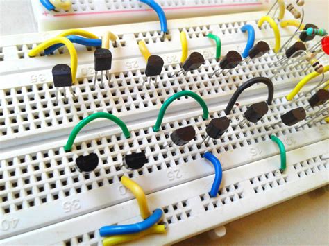 Bcd Counter Using Discrete Transistors 16 Steps Instructables