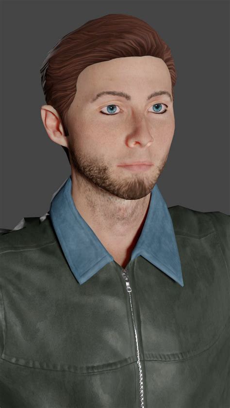 Man Leon Low Poly Ready For Games 3d Model