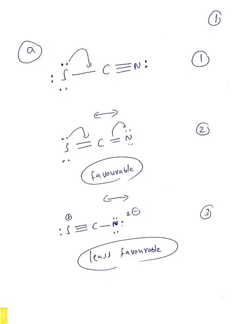 [solved] The Thiocyanate Ion Scn Has 3 Resonance Structures A Draw