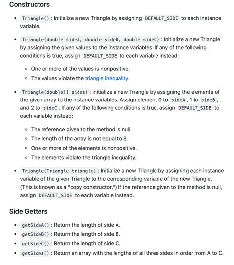 Solved Variable To Each Instance Triangledouble Sidea