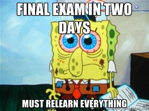 Spongebob Exam By Kartoonfanatic On Deviantart