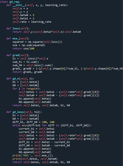 Linear Regression With Ordinary Least Squared Method And Gradient Descent From Scratch In Python