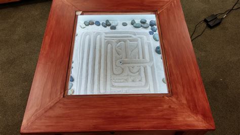 Zen Garden Cnc End Table 19 Steps With Pictures Instructables