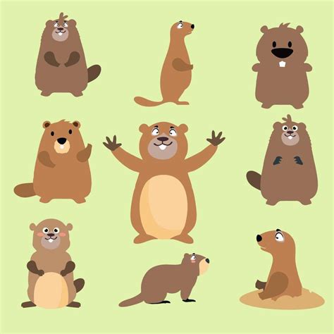Free Flat Gopher Vector 167924 Vector Art At Vecteezy