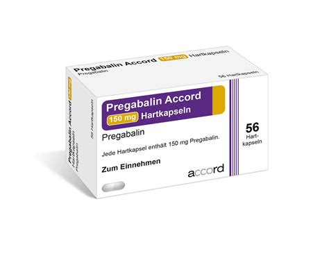Pregabalin Accord Hartkapseln Accord Healthcare