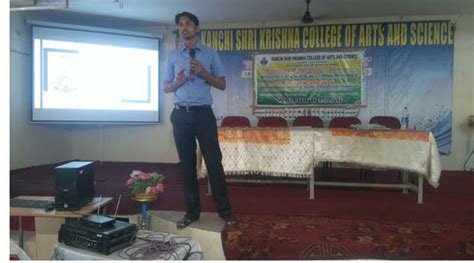 Department Of Mathematics Kanchi Shri Krishna College Of Arts And Science