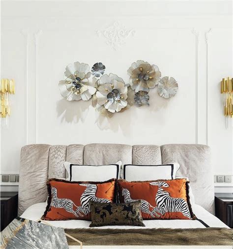 Европейский 3d стерео кованый цветок украшение стены украшения дома Наклейка на стену для