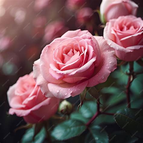 Розовый фон Hd Розовые обои для презентации Премиум Фото