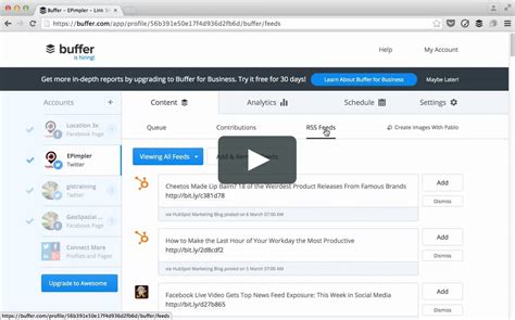 Buffer A Tool Allowing You To Create Your PLN PLC GEN Blog