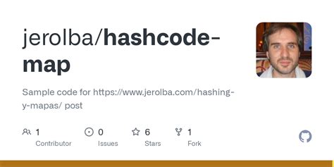 Github Jerolbahashcode Map Sample Code For Hashing Y Mapas Post