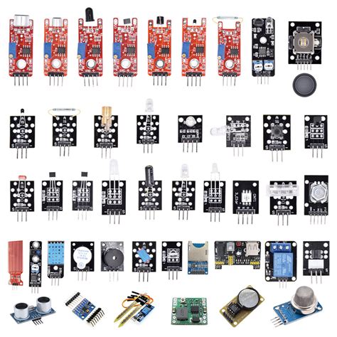 45 In 1 Sensors Modules Starter Kit For Arduino Sensor Modules Learning Kit And Arduinos Unor3