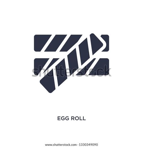 Egg Roll Icon Simple Element Illustration Stock Vector Royalty Free 1330349090 Shutterstock