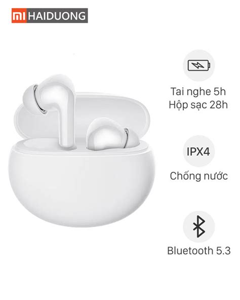 Tai Nghe Bluetooth Xiaomi Redmi Buds Active H Ng Ch Nh H Ng Xiaomi H I D Ng