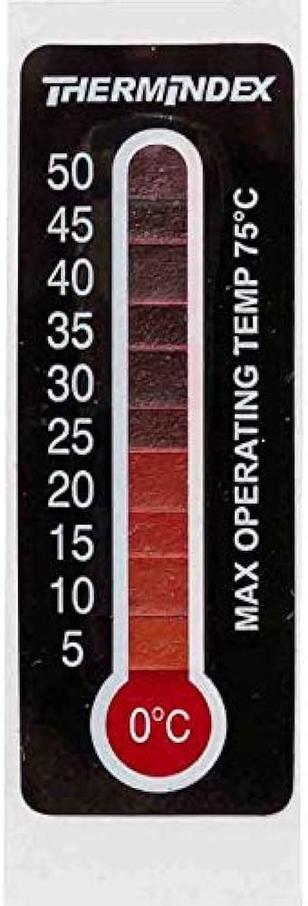 Tempilabel® Irreversible Temperature Indicating Label 49 Off