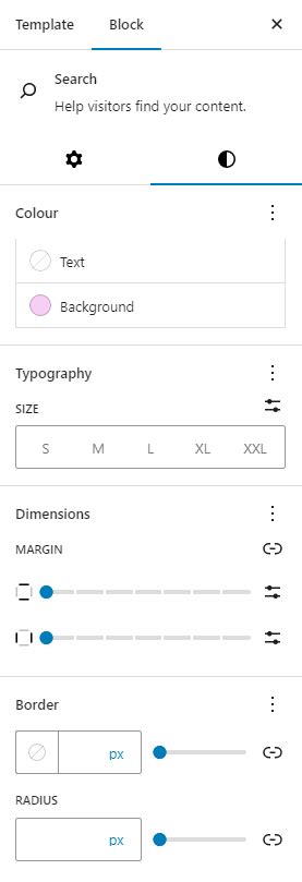 how does the wordpress search function work