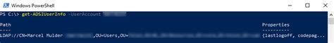 Gather Active Directory Account Information Using Adsi Bits And Bytes