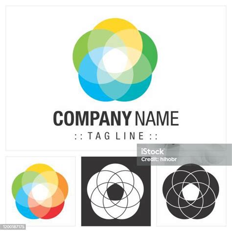 스타 벡터 기호 회사 펜타곤 나선형 색상 그라데이션 스타일 로고 타입 아이콘 그림입니다 우아한 아이덴티티 컨셉 디자인 아이디어