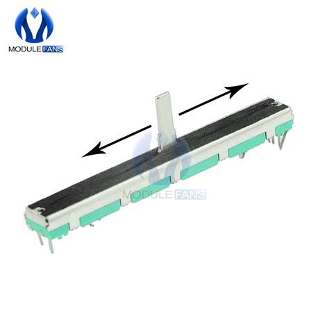 5pcs Resistor B103 10k Ohm Potentiometer 10k B10k Sc6080gh Slide Adjustment Rotary Carbon Film