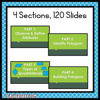 Geometry And Polygons Interactive PowerPoint Lessons EDITABLE By Teacher Trap