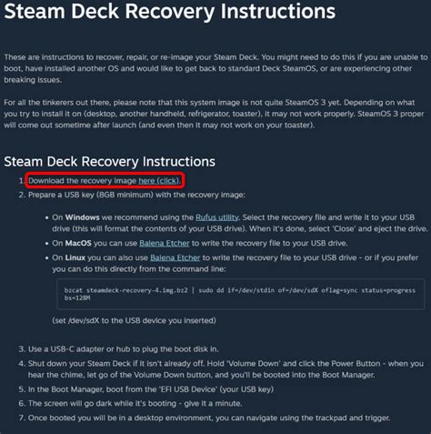 How To Reinstall Steam OS On A Steam Deck