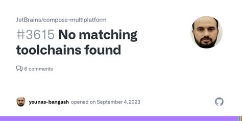 No Matching Toolchains Found · Issue 3615 · Jetbrainscompose Multiplatform · Github