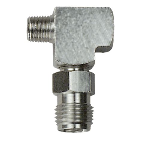 Precision Medical 0159C Oxygen With Chain Hex Nut Tubing Nipple