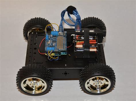 Robot Rover Iphone Controlled Using Blynk Joystick