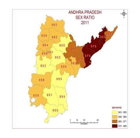 Map Showing Sex Ratio And Gastroenteritis Source A P Health Department Download Scientific