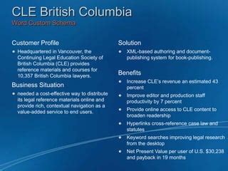 Open XML Formats For CIO S PPT