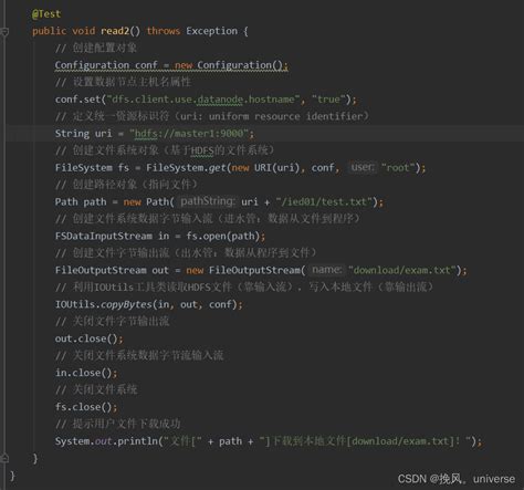 大数据学习笔记23 Java Api操作挽风。universe的博客 Csdn博客