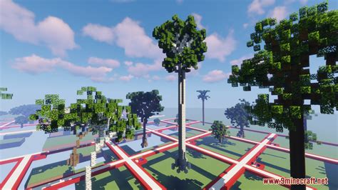 Custom Tree Repository Map 1192 1182 Customized Realistic Trees Mc Modnet