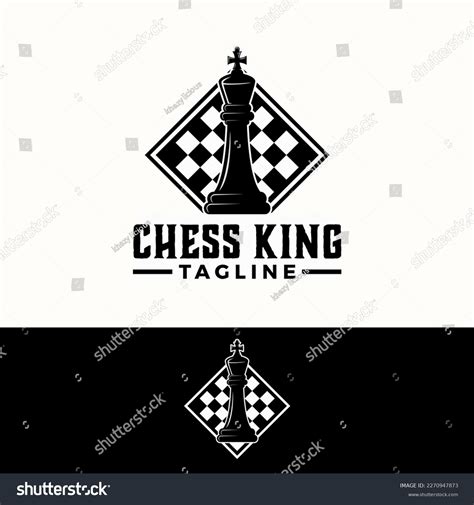 Chess Vector Graphic Template Board Game Stock Vector Royalty Free Shutterstock