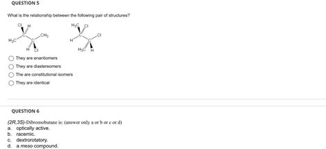 Solved What Is The Relationship Between The Following Pair