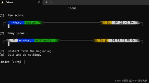 【linux】windows下打造炫酷linux终端 Zshoh My Zshpowerlevel10kwindows下最好linux