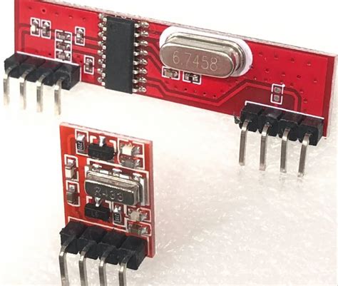 433mhz wireless rf transmitter receiver module for arduino box 8 at