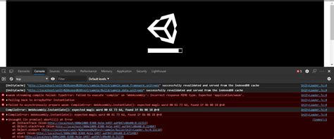 Webgl Error While Running In Localhost Unity Engine Unity Discussions