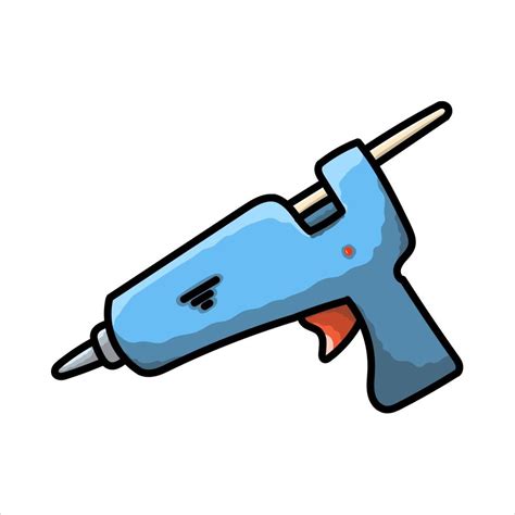 Glue Gun Hand Draw Vector Art At Vecteezy