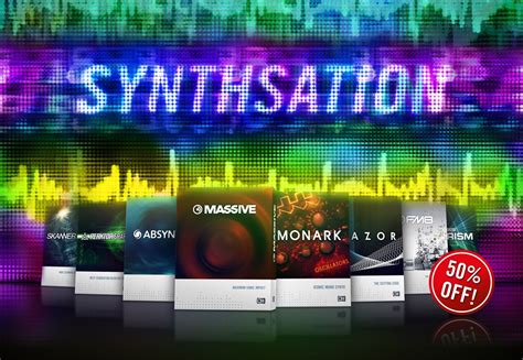 50 Off Synth Instruments In Synthsation Sale At Native Instruments