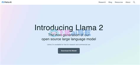 llama2官网 模型下载 开源部署教程 中文 论文 meta发布的大型语言模型 别摸鱼导航