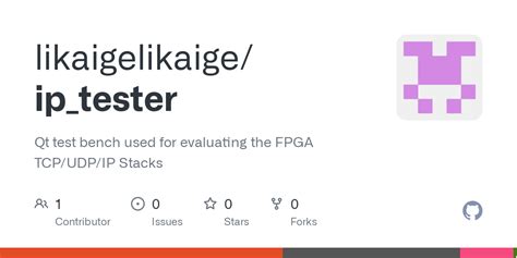 Github Likaigelikaigeiptester Qt Test Bench Used For Evaluating