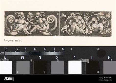 Frisian With Two Saters Opposite Each Other C 1500 C 1600 Print