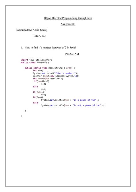 Anjalisoorej Imca133 Assignment Pdf